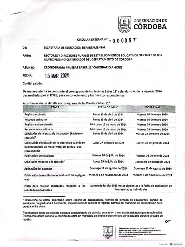 Circular 000097 | PDF