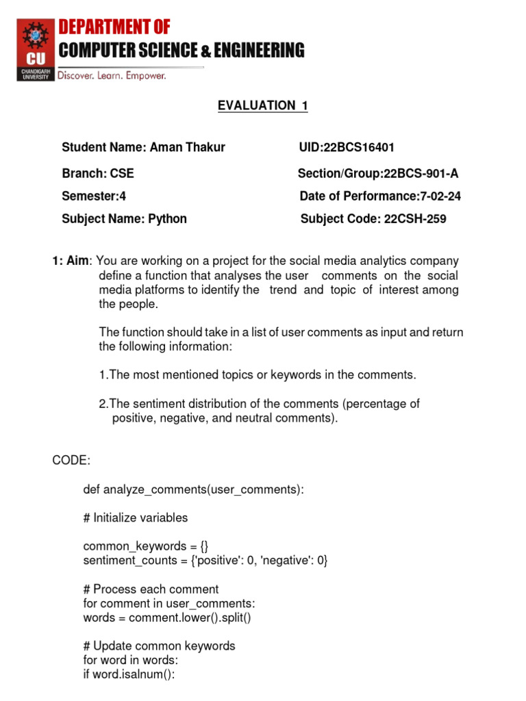 PYTHON Worksheetamanx | PDF | Reserved Word | Software Engineering