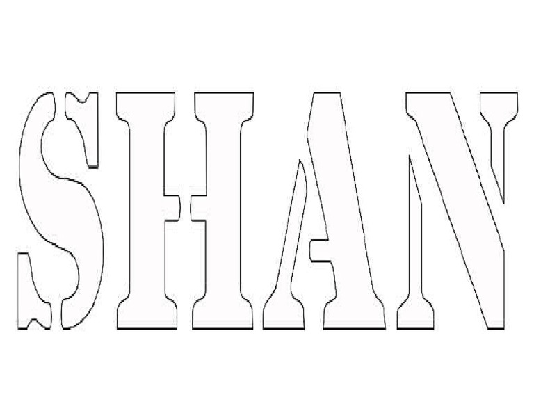 Shan - Stencil | PDF