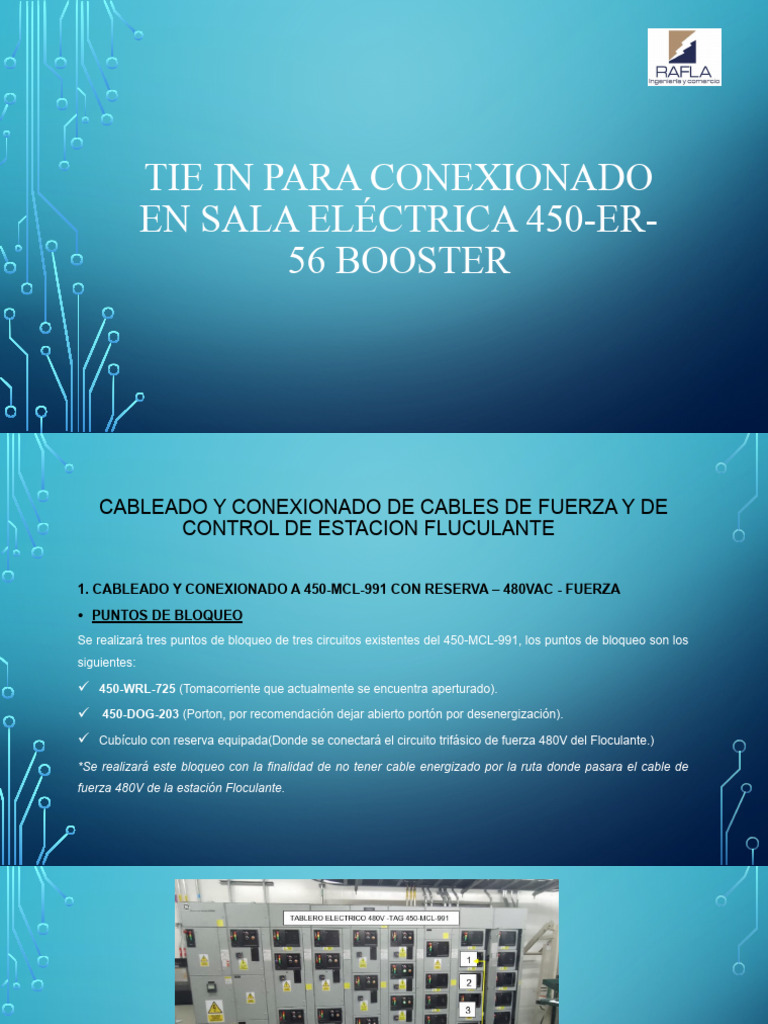 Tain para Conexionado en Sala Electrica 450-Er-56 Booster - Fluculante ...