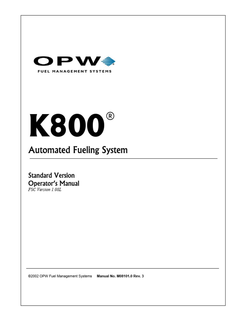 M08101 0 K800 Operator Manual | PDF | Personal Identification Number ...