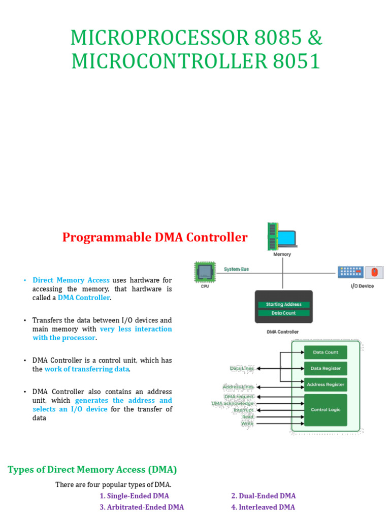 Unit 1 - Microprocessor | PDF | Microcontroller | Input/Output