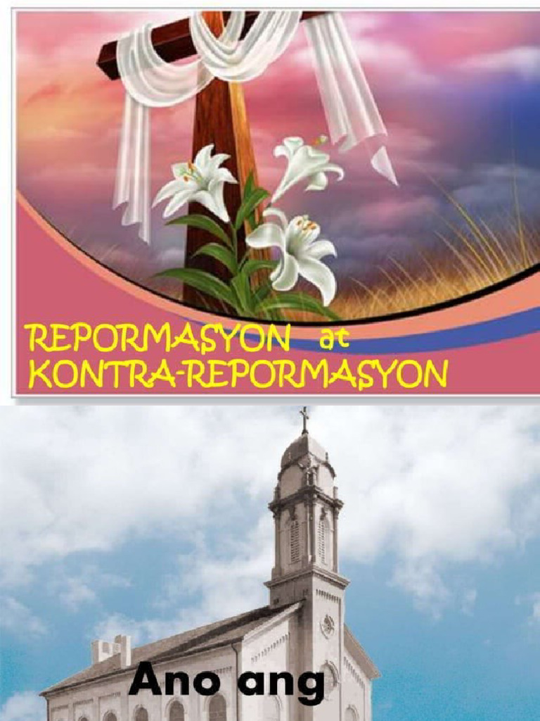 Repormasyon at Kontra Repormasyon | PDF