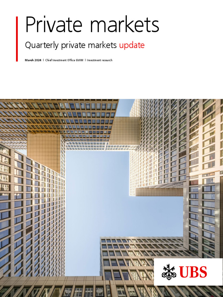 UBS Private Market 2023 | PDF | Private Equity | Venture Capital