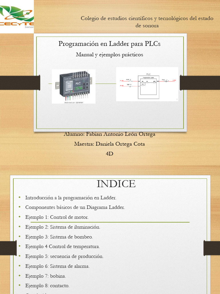 Programación Ladder para PLCs: Guía Práctica | PDF | Relé | Automatización