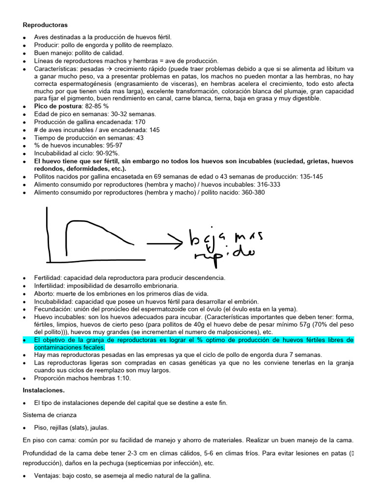 Guía Completa sobre Reproductoras Avícolas | PDF | Pollo | Ventilación ...