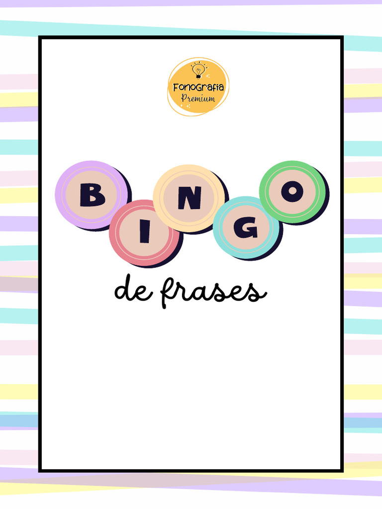 Bingo de Frases | PDF