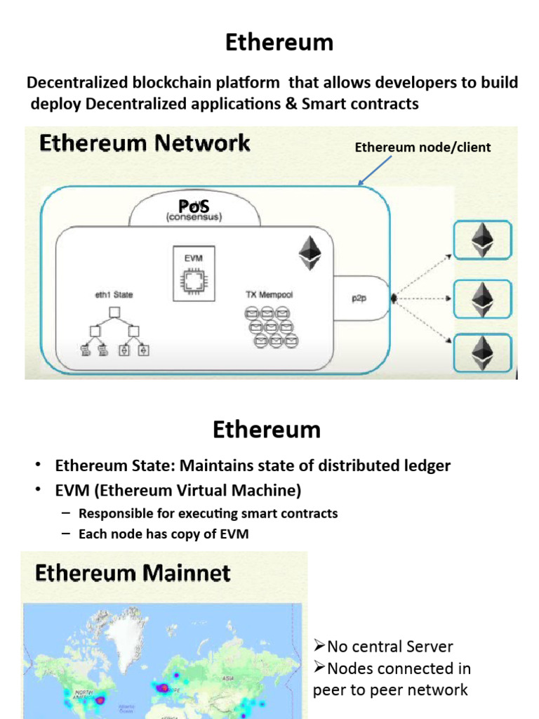 Ethereum PPts | PDF | Computer Networking | Computer Science