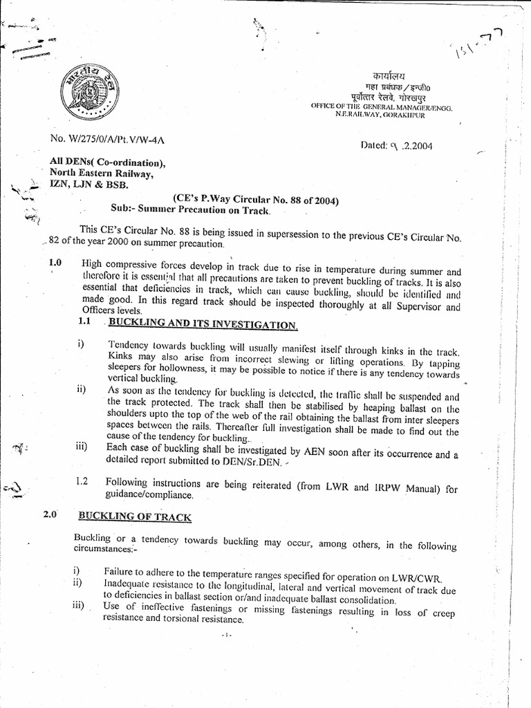 CE Circular 88 | PDF