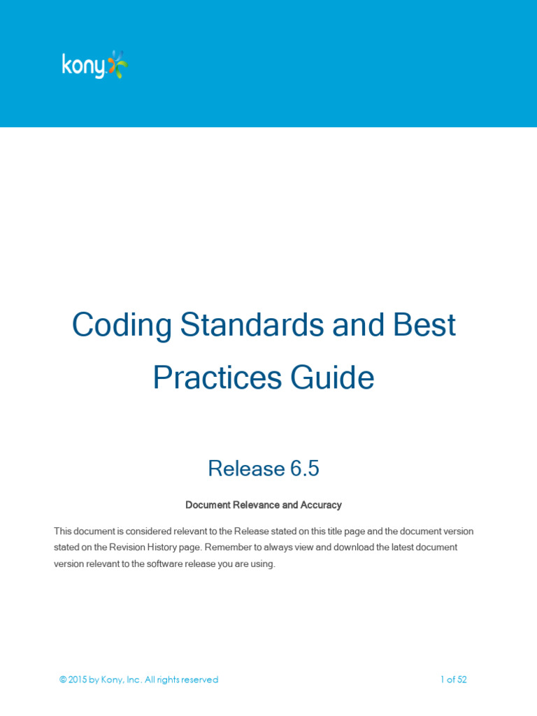 Kony Coding Standards | PDF | Java Script | Parameter (Computer ... Kony Coding Standards | PDF | Java Script | Parameter (Computer ...