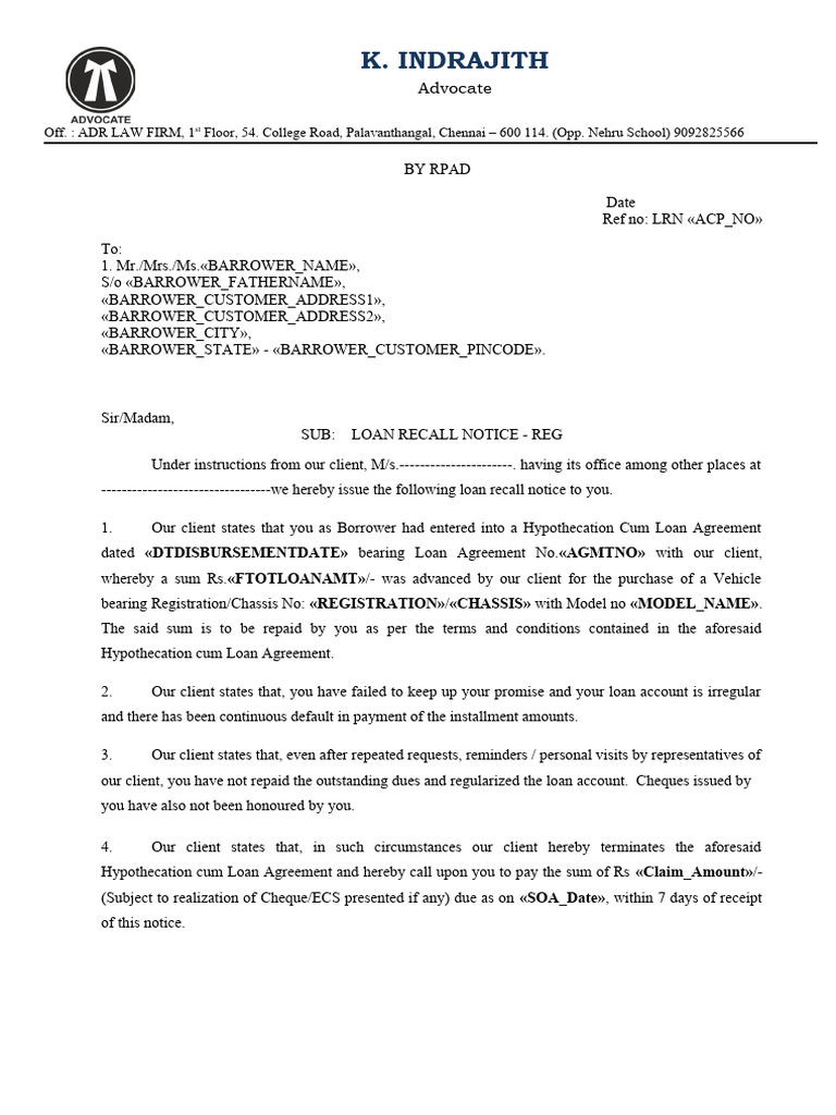 Lrn Format Br Pdf Financial Services Private Law