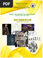 Science 10 3rd Quarter Exam | PDF | Messenger Rna | Ribosome