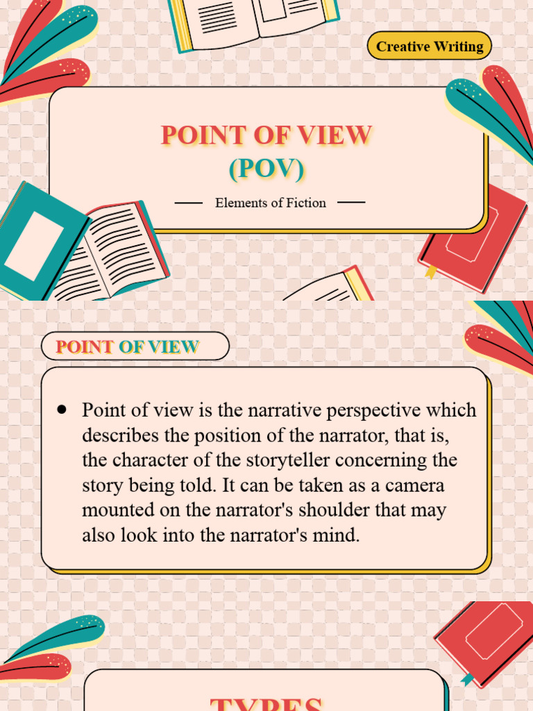 Point of View: Creative Writing | PDF | Narration