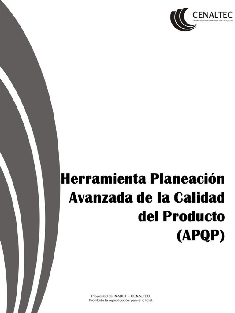 Archivo 2 APQP Manual | PDF | Calidad (comercial) | Planificación