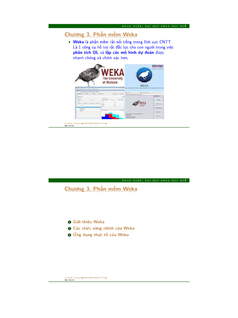Weka | PDF Weka | PDF