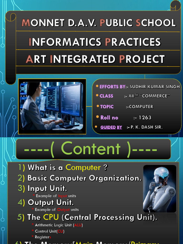Computer | PDF | Central Processing Unit | Computer Data Storage