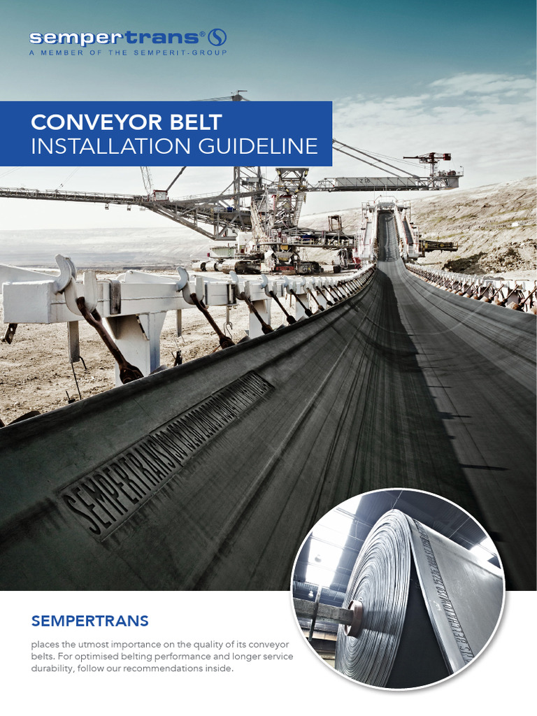 Belt Installation Guideline | PDF | Belt (Mechanical) | Manufactured Goods