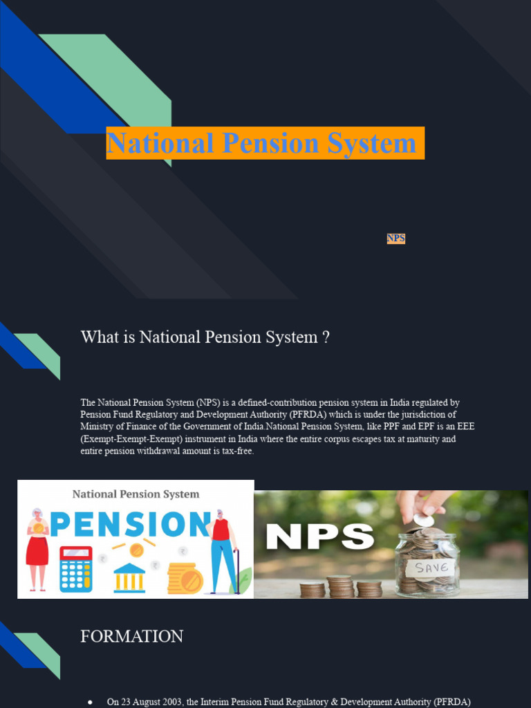 Overview of India's National Pension System | PDF | Government Finances ...