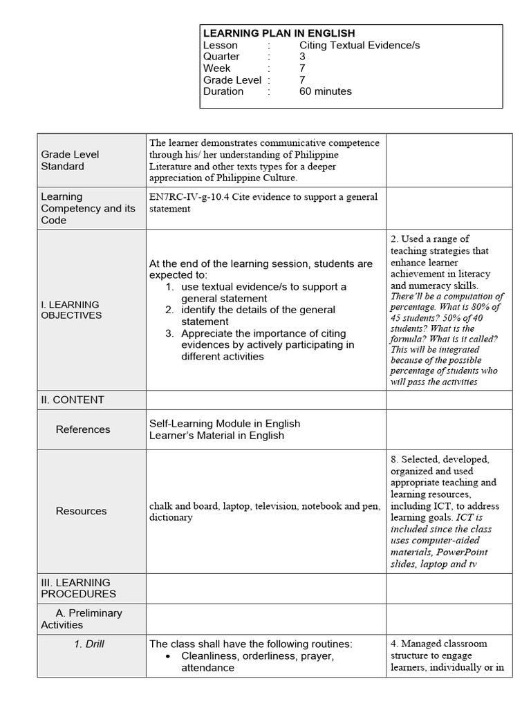 COT Q4-Typesofconflicts | PDF | Learning | Thought