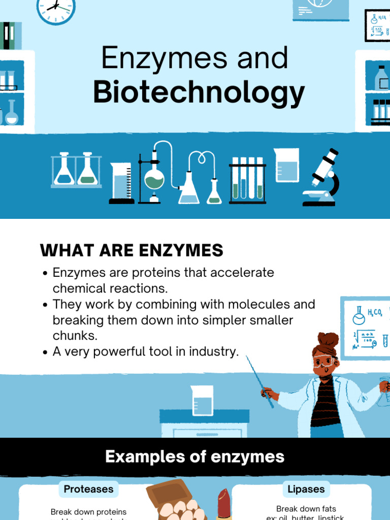Enzymes and Biotechnology | PDF