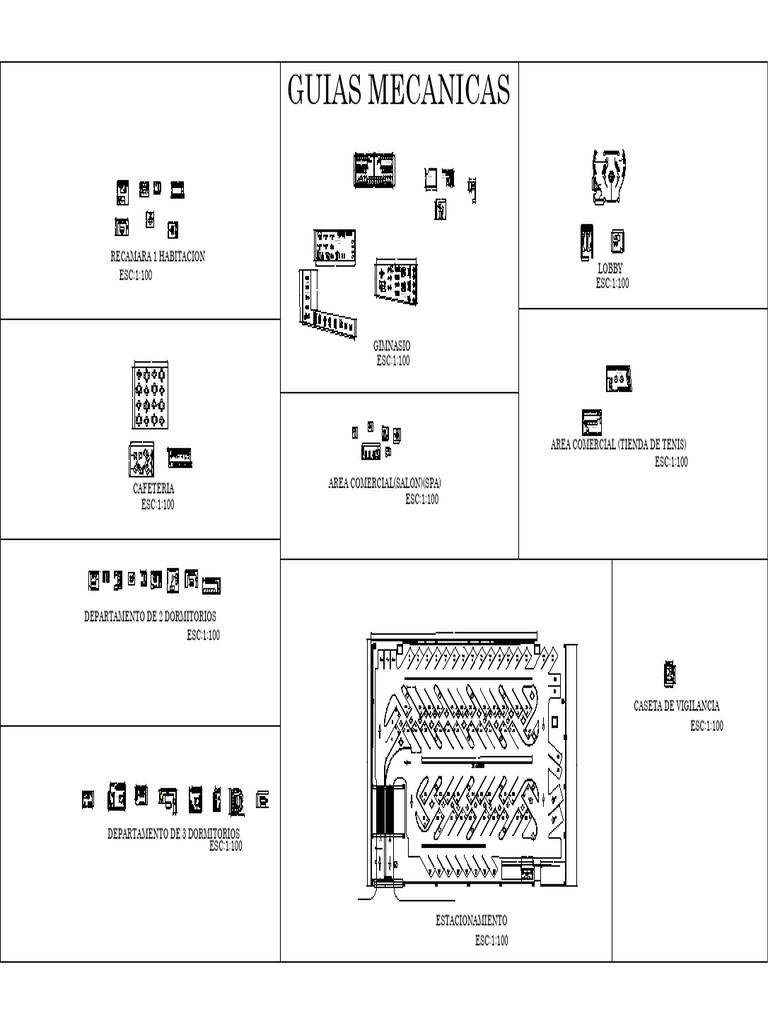 Guias Mecanicas Departamento | PDF