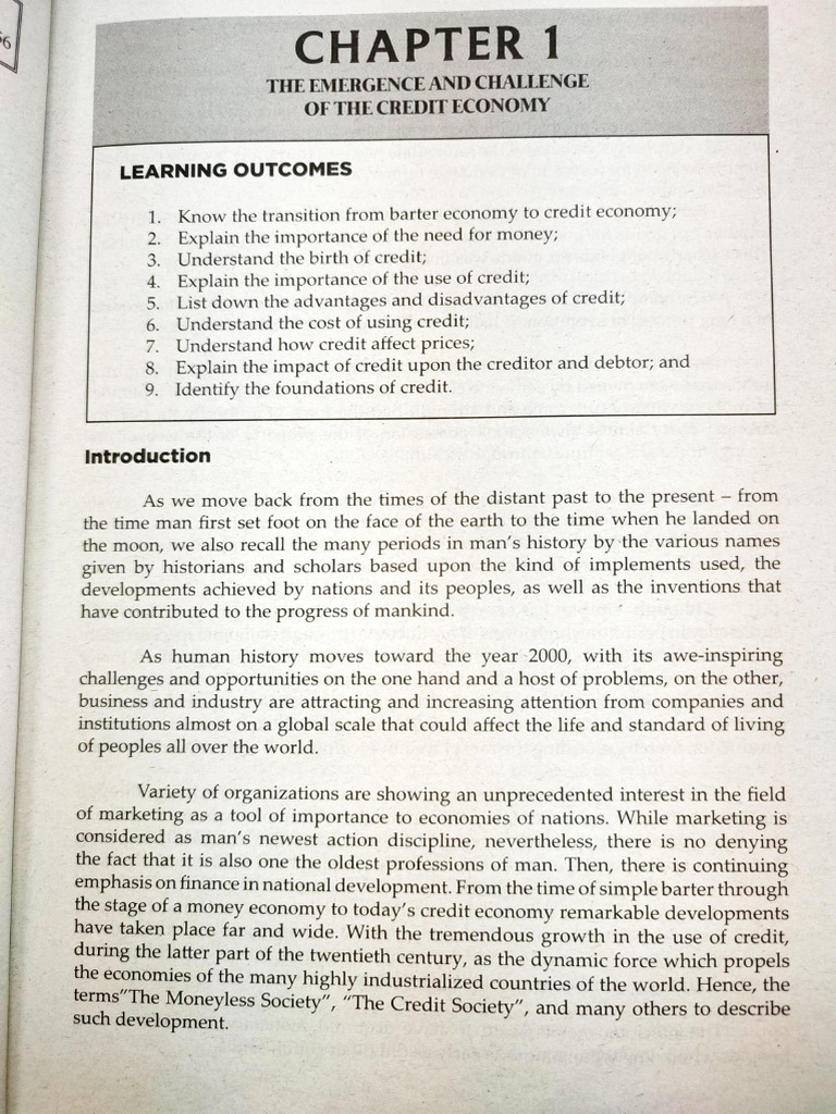 Credit and Collection (Ch1) | PDF