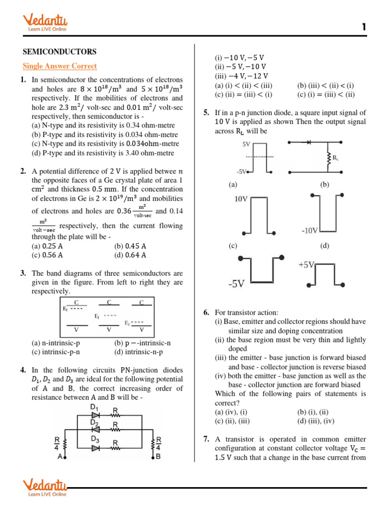 SEMICONDUCTORS | PDF | Electron Hole | Electronics