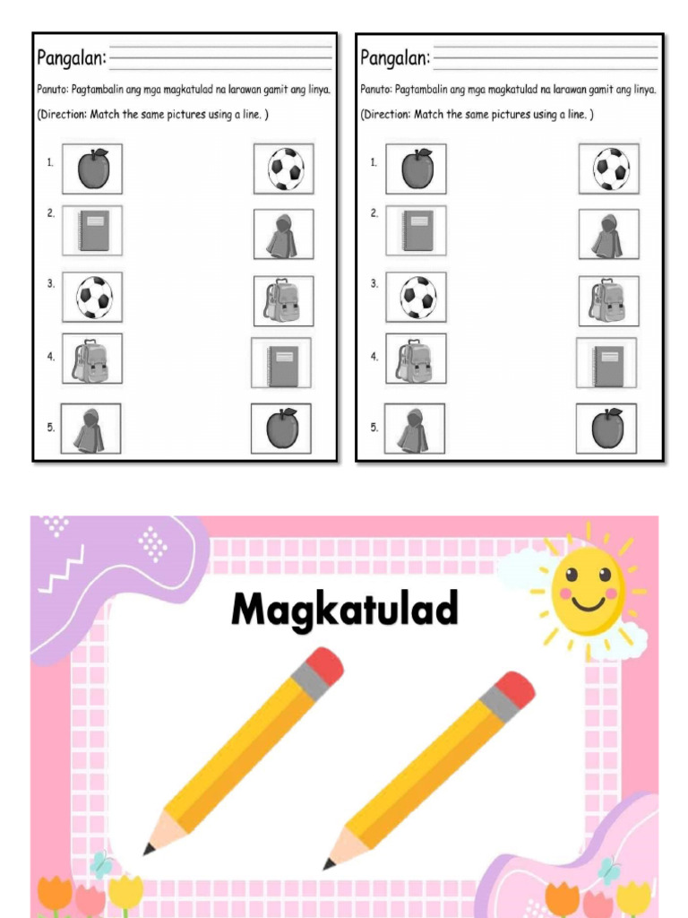 Magkatulad at Magkaiba | PDF