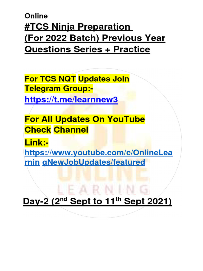 TCS 1 | PDF | Numbers | Mathematical Notation