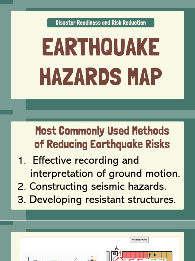 Earthquake Hazards Map | PDF | Hazards | Map