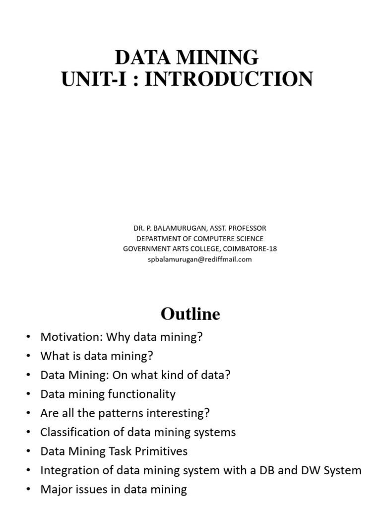 DATA MINING | PDF | Data Mining | Databases
