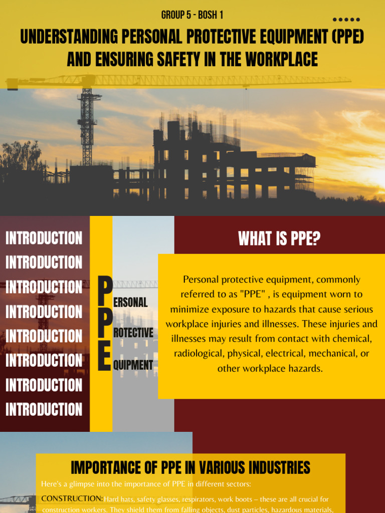 Group-5-Bosh 20240314 072403 0000 | PDF | Personal Protective Equipment | Occupational Safety ...