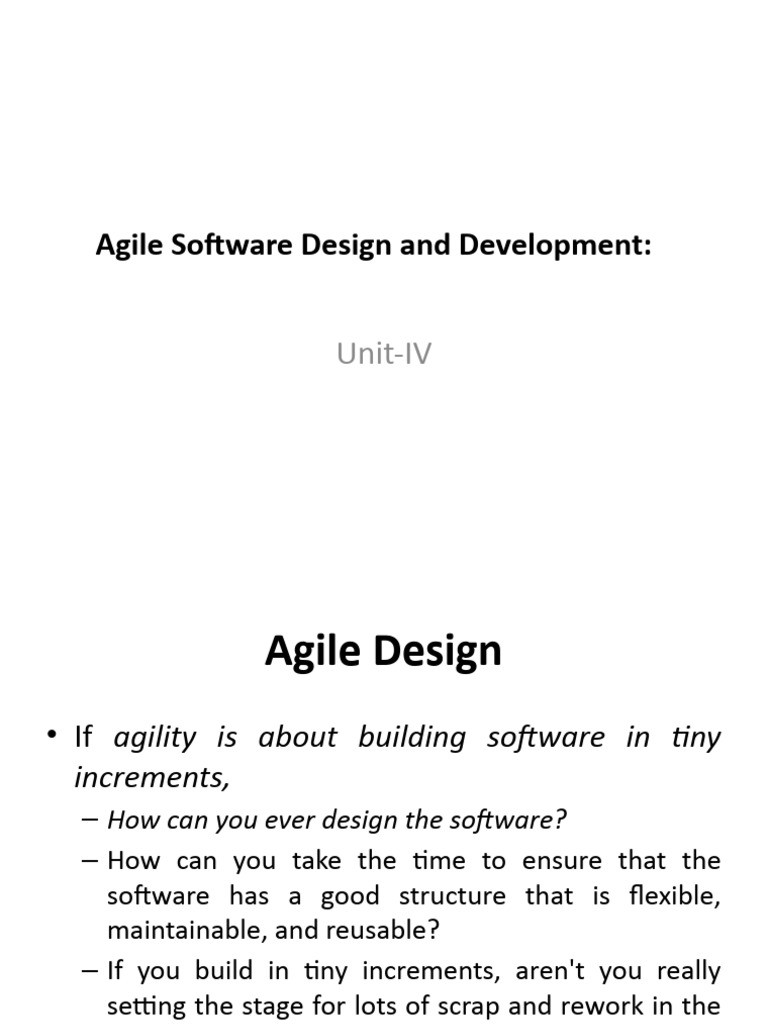 Unit_4 | PDF | Scrum (Software Development) | Version Control