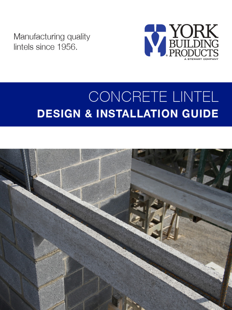 YBP-Lintel-Design-Guide_02012022 | PDF | Strength Of Materials ...