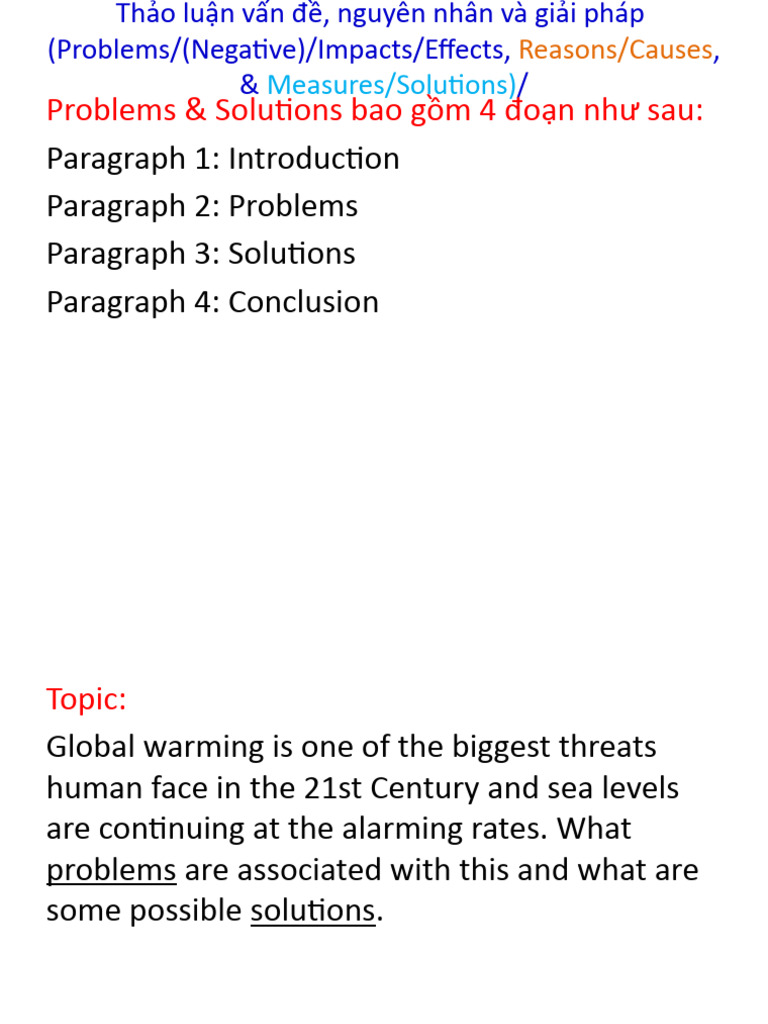Causes - Effects - Problems-Solution | PDF | Flood | Flood Control
