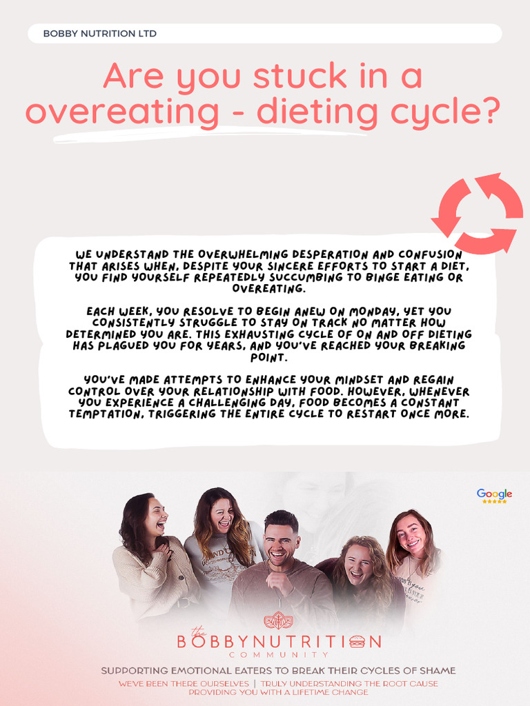 Binge - Overeating - Dieting Cycle | PDF | Eating | Stress (Biology)