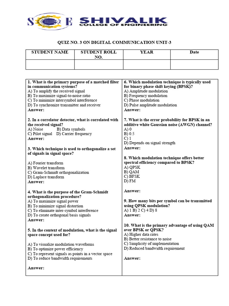 D Comm Pdf Modulation Signal Processing