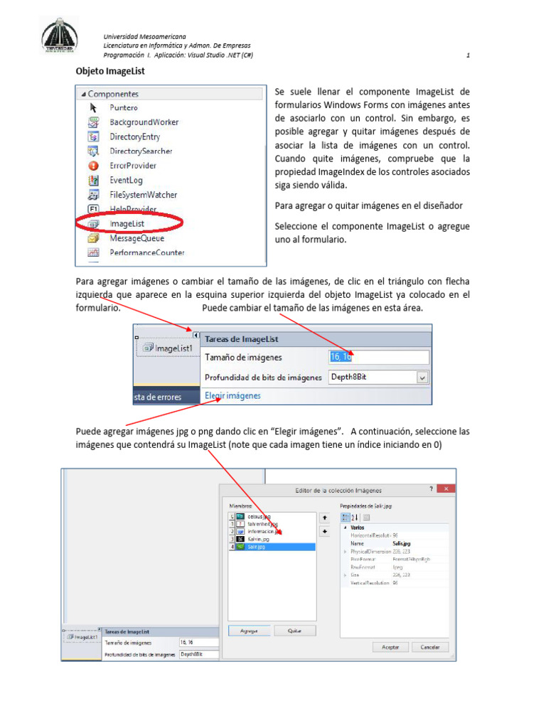 Objeto ImageList Conversores | PDF | Poco | Decimal