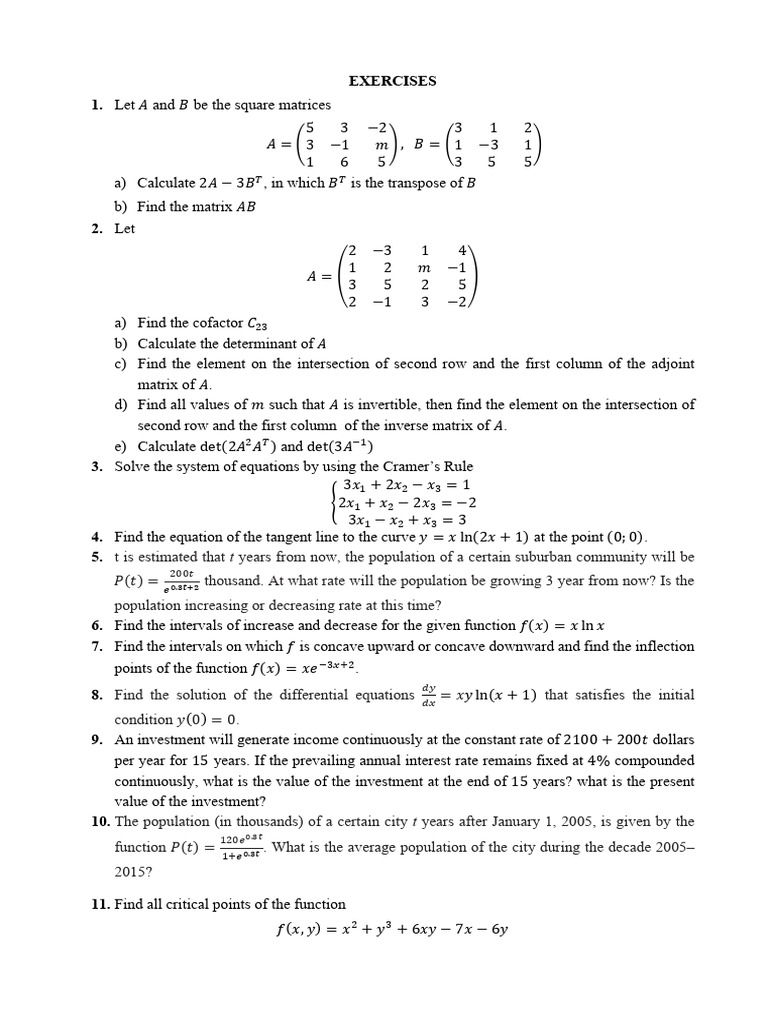 On Tap | PDF | Matrix (Mathematics) | Functions And Mappings