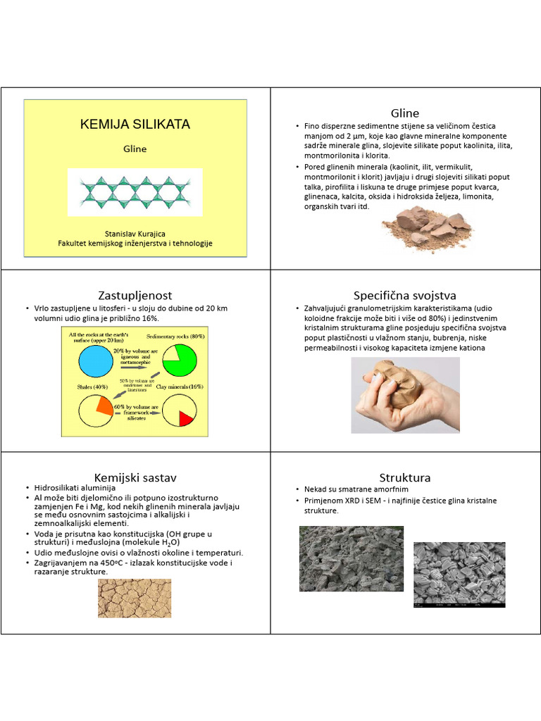 09silikati Gline | PDF