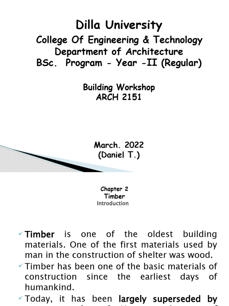 Timber | PDF | Young's Modulus | Wood