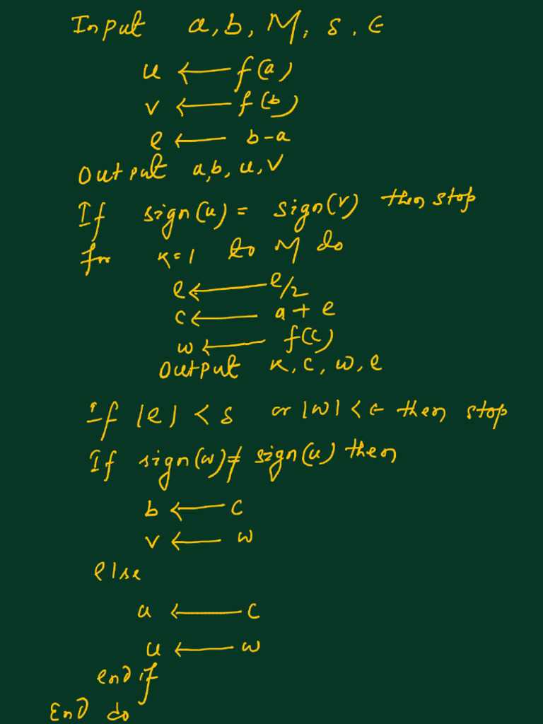 Bisection Pdf