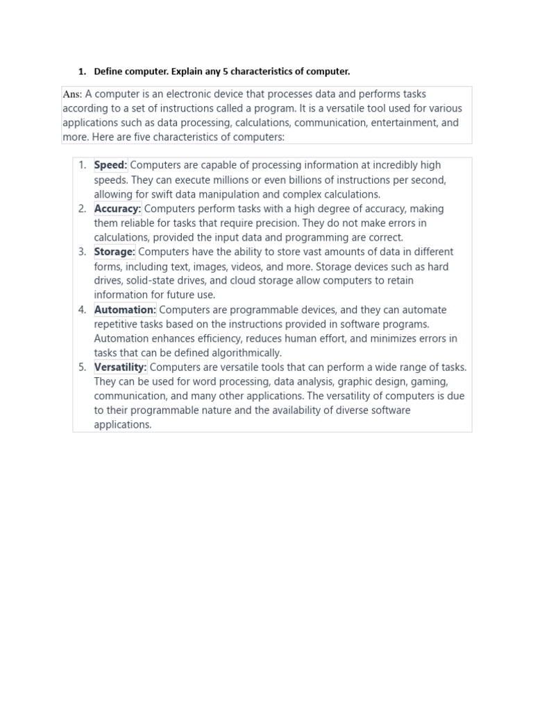 Class 11 Revision Answers Pdf C Programming Language Programming 