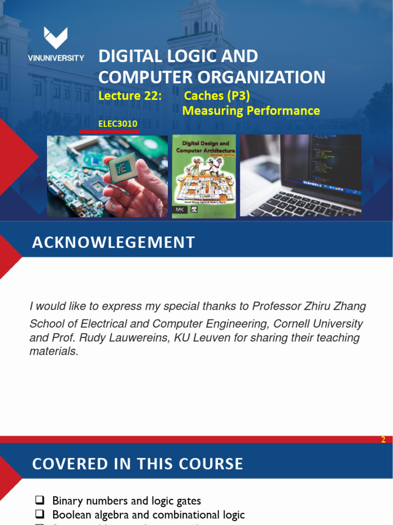 DigitalLogic ComputerOrganization L22 CachesP3 Handout | PDF | Cpu Cache | Cache (Computing)