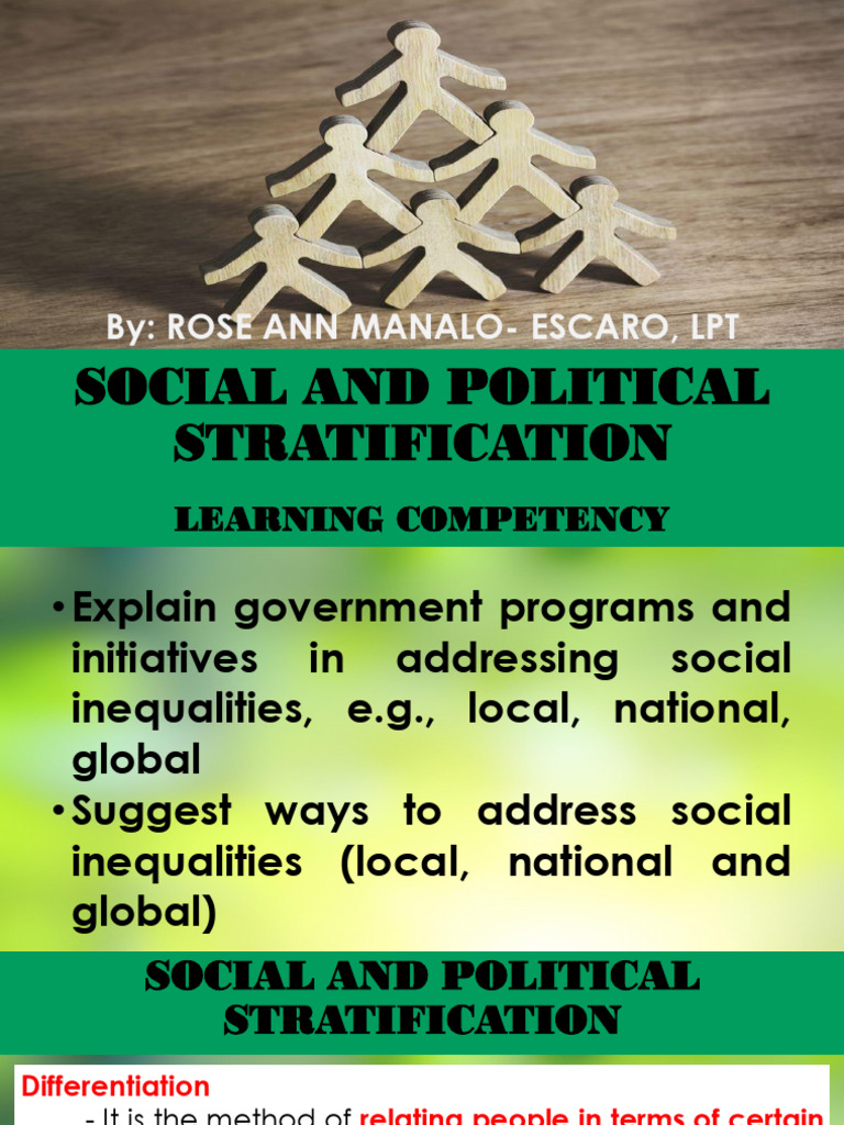 03 Social and Political Stratification | PDF | Discrimination & Race ...