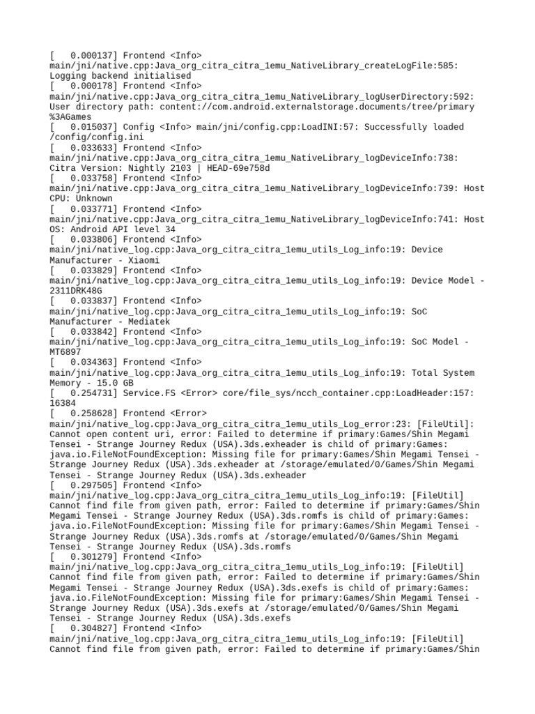 Citra Log | PDF | Computing | Computer Engineering