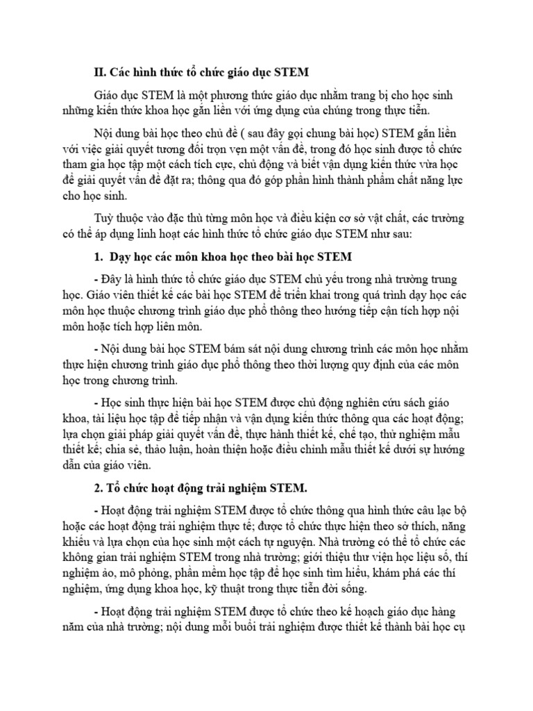 giáo dục STEM.doc | PDF