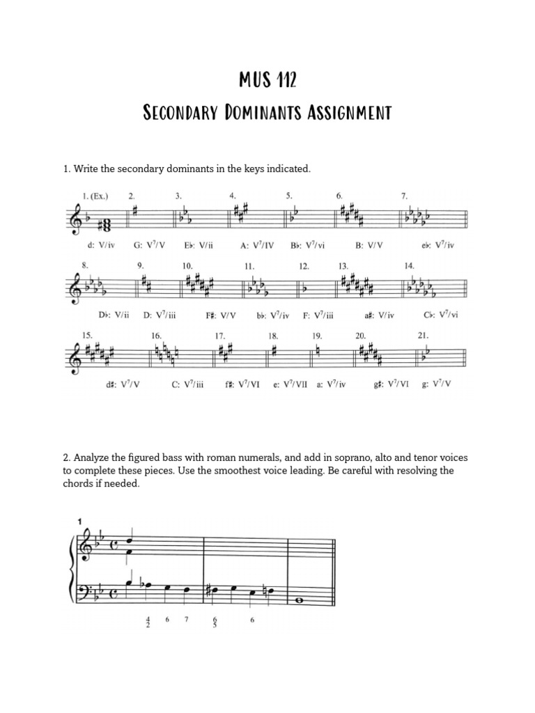 Mus 112 Sec Dom Assignment Pdf