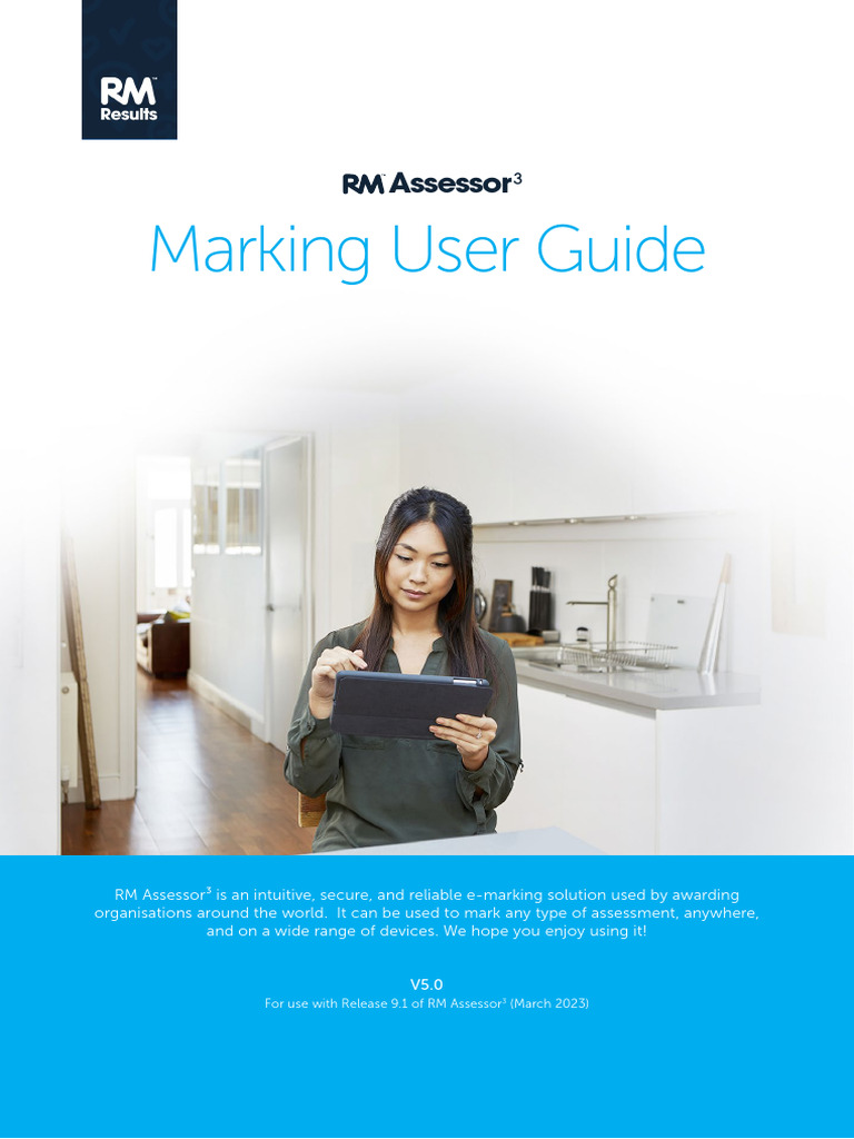 RM Assessor3 Marking User Guide 5.0 2023 | PDF | Login | Password