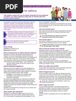 SALBUTAMOL Nebuliser Solution MSF Medical Guidelines | PDF